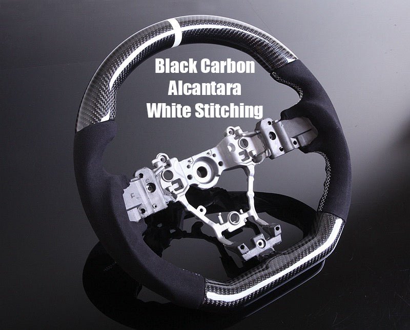 2015-21 Carbon D-Shape Steering Wheel – SubieFlow