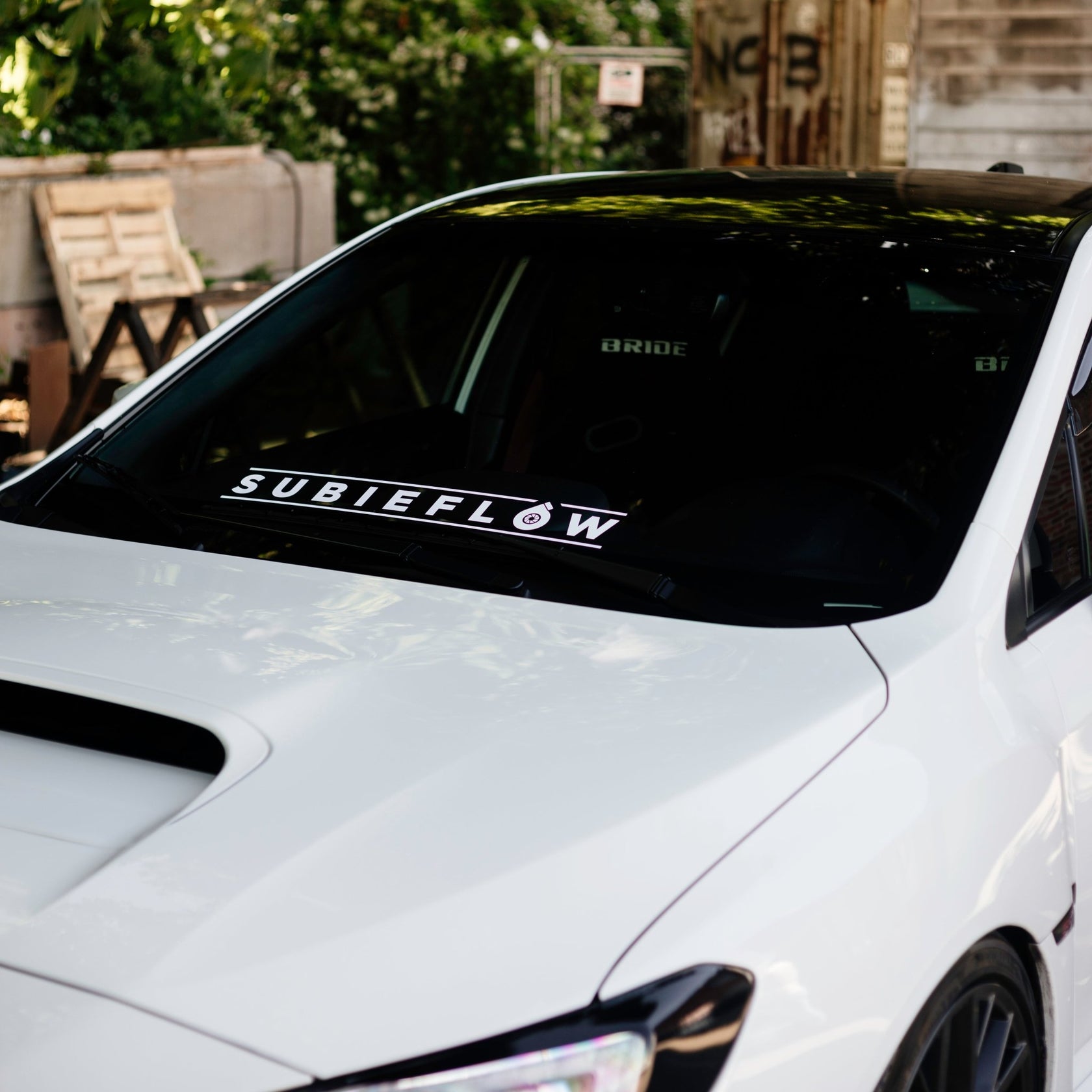 SubieFlow Windshield Banners