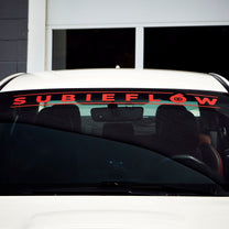 SubieFlow Windshield Banners