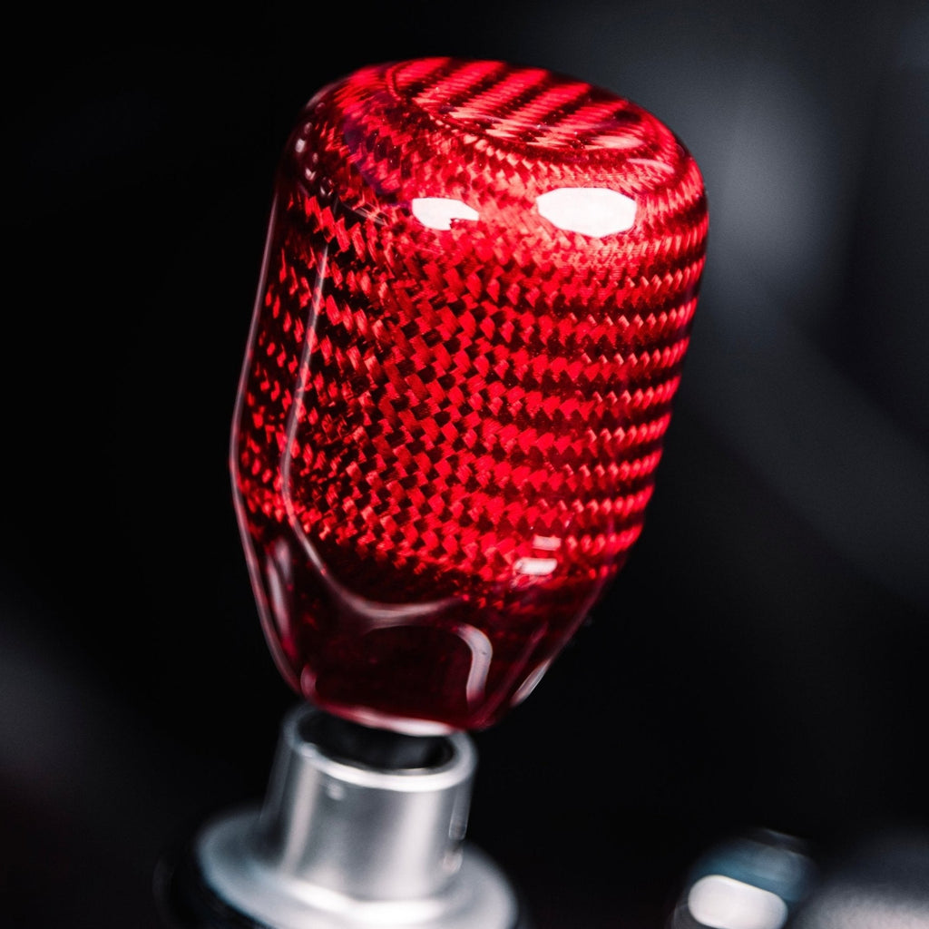 V2 Red Carbon Fiber Shift Knob – SubieFlow